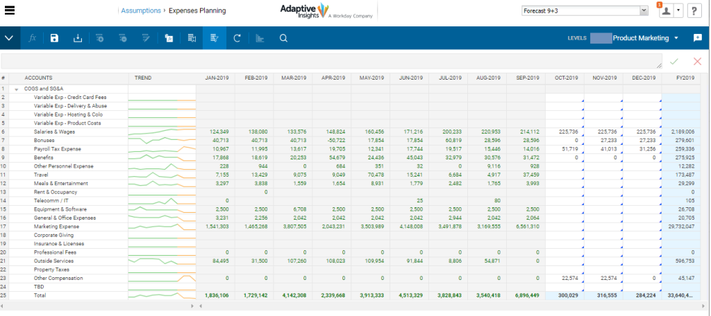 Talking Tech: Detailed vs roll up reporting in Adaptive Insights ...