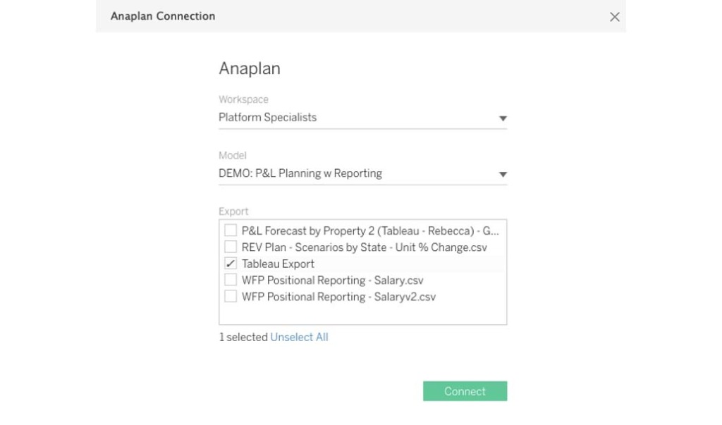 Talking Tech: Integrating Anaplan with Tableau in 3 simple steps ...